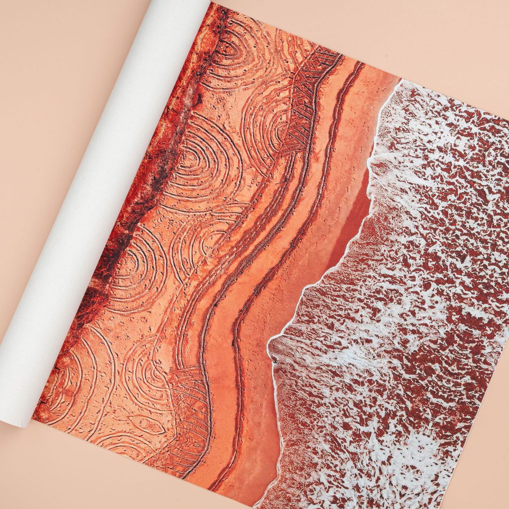 Indigenous sand art prints and canvases - Geelong City of Design